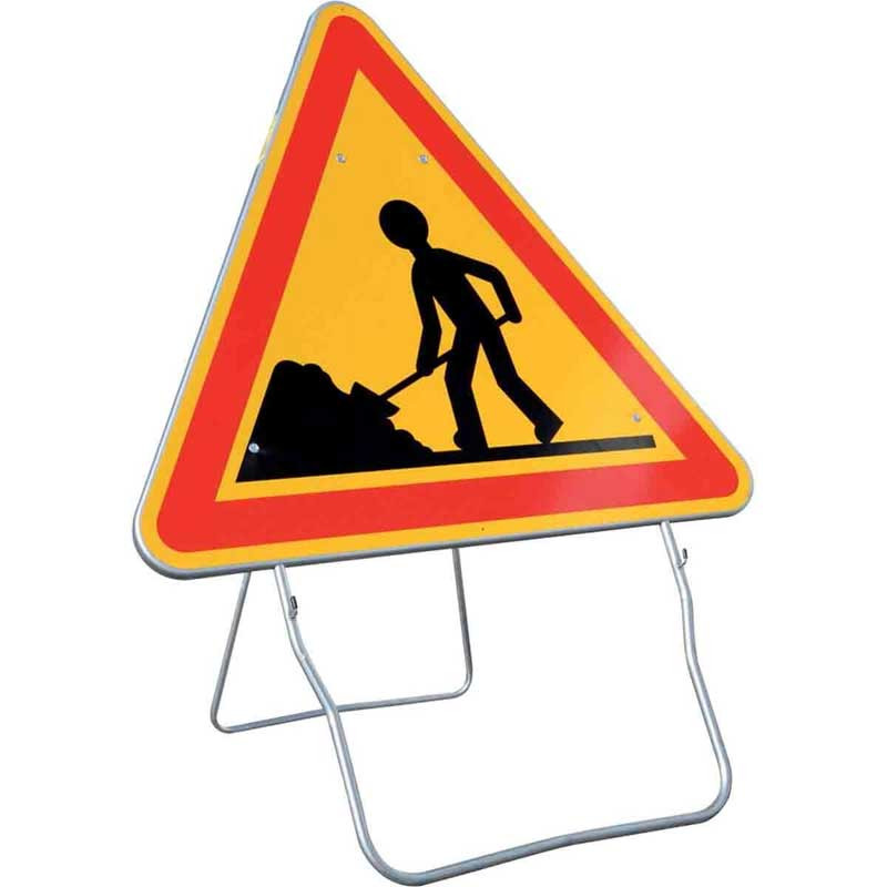 Panneau de signalisation temporaire de chantier AK5 - KELIAS